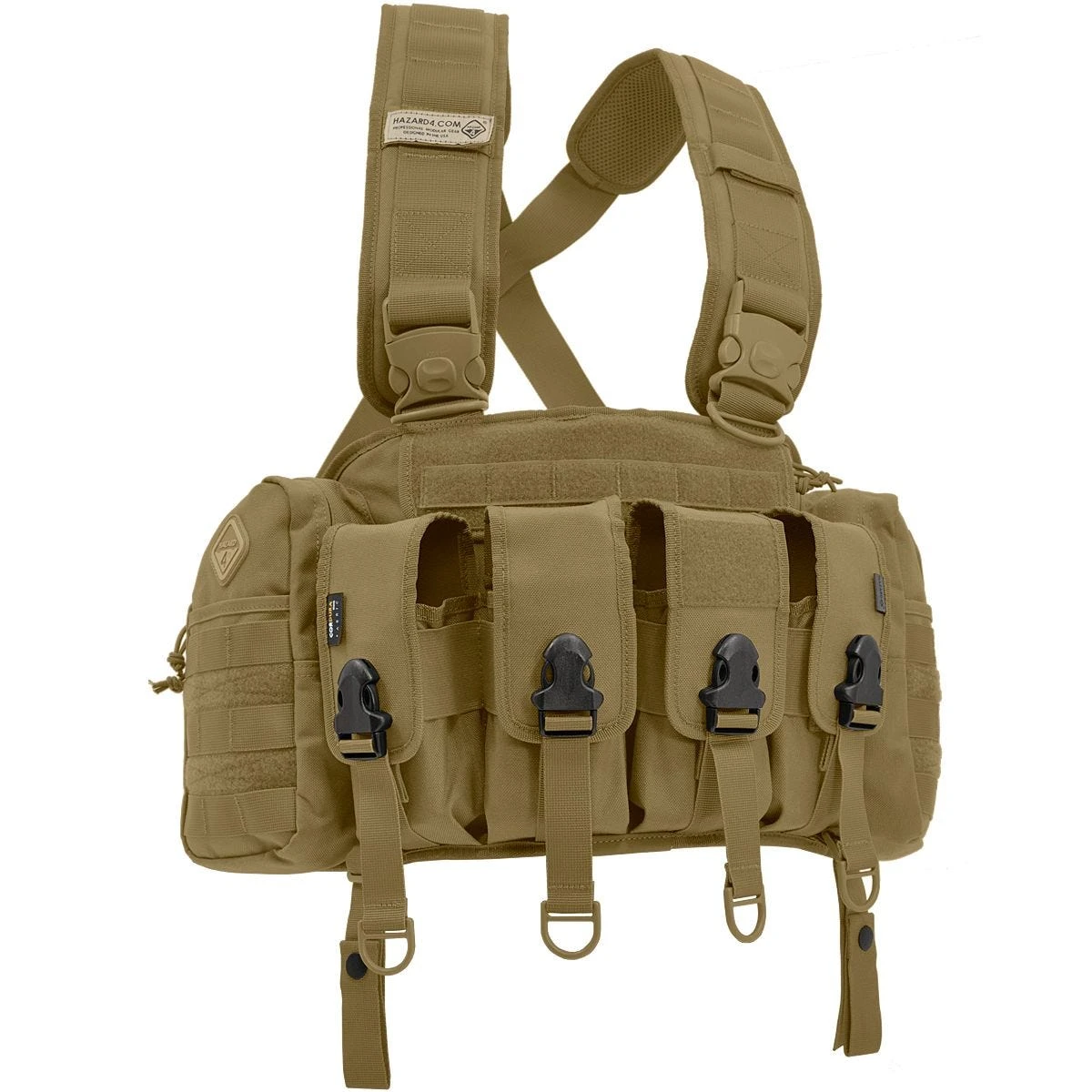 Hazard 4 Frontline Assault Rifle Loadout Chest Rig Coyote - Good Ideal ...